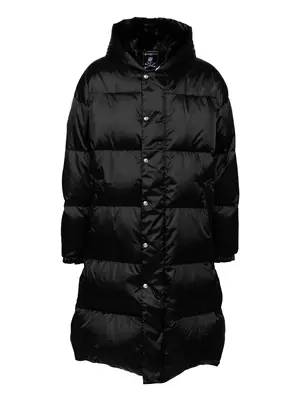 MASTERMIND WORLD Logo-printed Padded Coat - Black