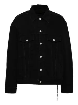 MASTERMIND WORLD Denim Trucker Jacket - Black