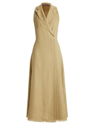 Ralph Lauren Alecia Midi Dress - Neutrals