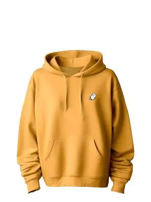 DALIX Classic Fit Fleece Hoodie - Gold