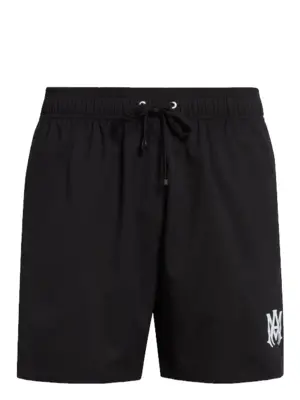 Amiri Core Logo Swim Trunks - Black