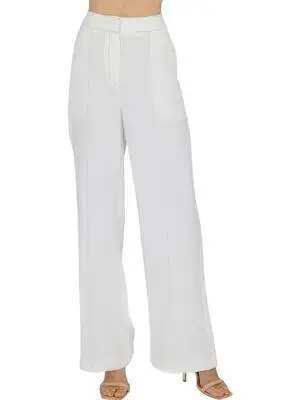AKALIA AKALIA Yena Wide-Leg Pants White