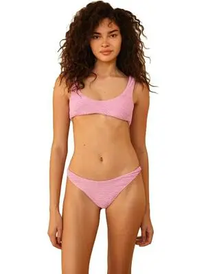 DIPPIN DAISY'S Sunny Bralette Bikini Top - Bloom