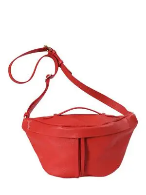 FOREVER & ALWAYS SHOES Leather Crossbody Bag - Red Leather