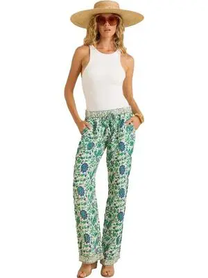 Calypso St. Barth Bianca Printed Pants - Goa Print