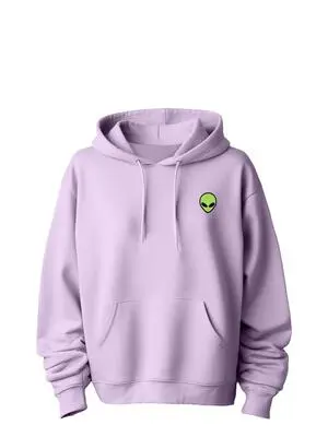DALIX Alien Fleece Hoodie - Orchid
