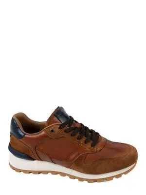 ANTHONY VEER Edward Runner Sneakers - Cognac Navy