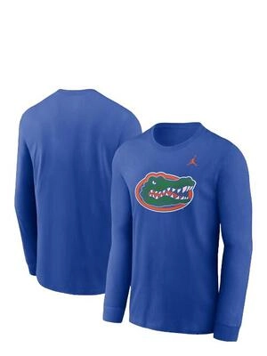 JORDAN BRAND Florida Gators Primary Logo Long Sleeve T-shirt - Royal