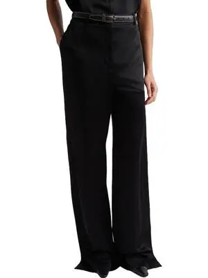 TOTEME Slit Cuff Trousers - Black