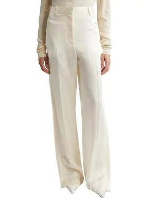 TOTEME TOTEME Slit Cuff Trousers Macadamia