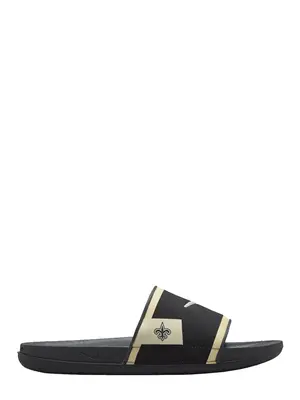 Nike Nfl X Offcourt Slide 'new Orleans Saints - Black