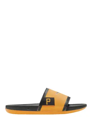 Nike Mlb X Offcourt Slide 'pittsburgh Pirates - Yellow