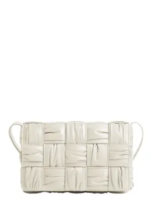 Bottega Veneta Cassette /m Brass - White