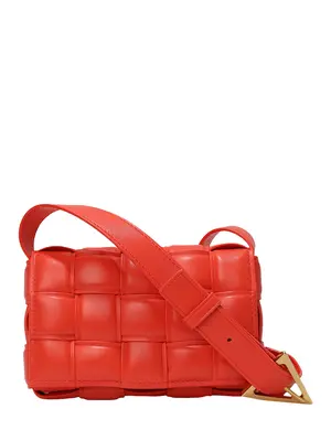 Bottega Veneta Padded Cassette Bag - Red