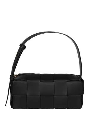 Bottega Veneta Small Brick Cassette - Black