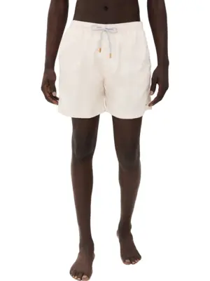ANCORA The Deco Basic Swim Trunks 5.5 Ivory