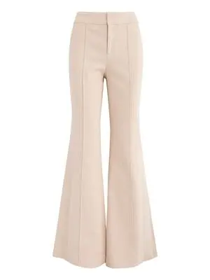 Alice + Olivia Flared-leg Jeans - Beige