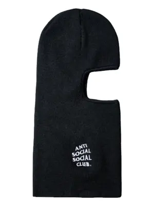 ANTI SOCIAL SOCIAL CLUB X Undefeated Balaclava - Black