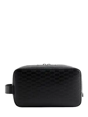 Kith Kithmas Monogram Dopp Kit Bag - Black