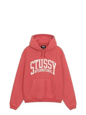 StÜssy International Relaxed Hoodie - Washed Red