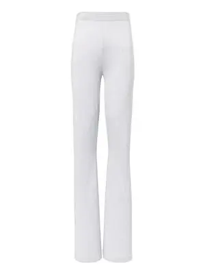 Missoni Lamé Straight Leg Pants - Silver