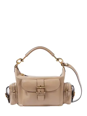 Chloé Leather Shoulder Bag - Brown