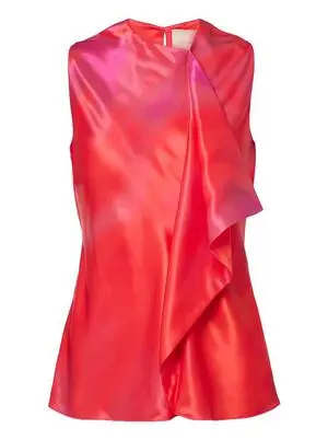 ROKSANDA Kiara Printed Draped Top - Multicoloured