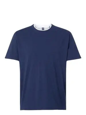 Fedeli Cotton T-shirt - Blue