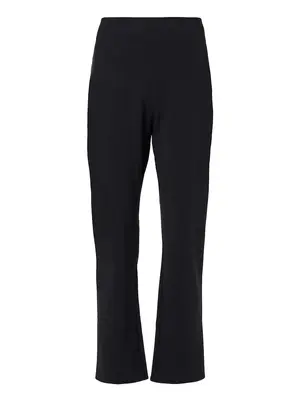 RÓHE Scuba Cropped Slim Pants - Black