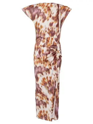 MARANT ETOILE Nadela Printed Maxi Dress - Multicoloured