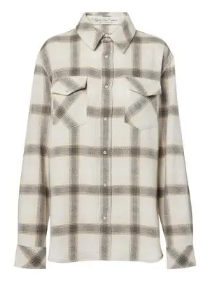 GOD'S TRUE CASHMERE God's True Cashmere Moon Plaid Shirt Multicoloured
