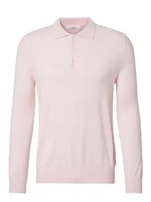 Arch4 Swansea Cashmere Polo Sweater - Pink