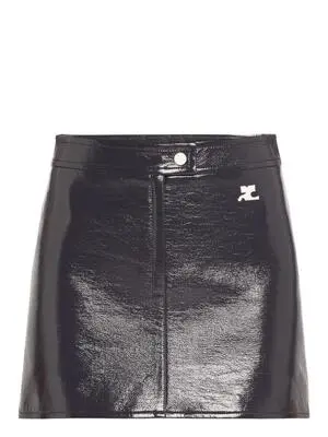 COURREGES Courreges Vinyle Reedition Mini Skirt Blugry