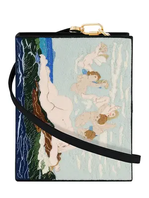 OLYMPIA LE-TAN Olympia Le-Tan The Birth Of Venus Book Clutch Bag