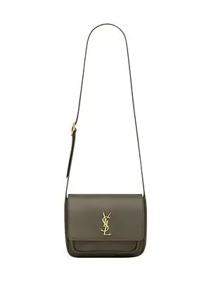 Saint Laurent Niki Satchel Shoulder Bag - Light Musk Smooth Leather/gold