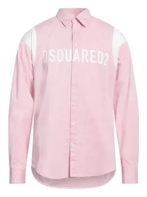Dsquared2 Shirt Size Cotton, Elastane - Pink
