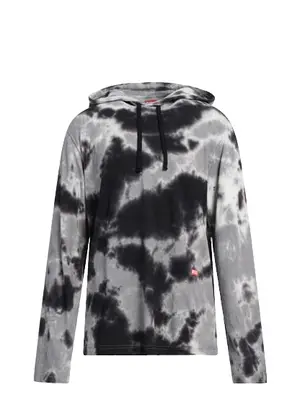 DIESEL® Tie-dyed Jersey Sweatshirt - Grey