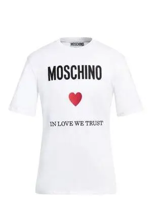 Moschino T-shirt Size Cotton - White