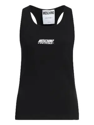 Moschino Tank Top Size Cotton, Elastane - Black