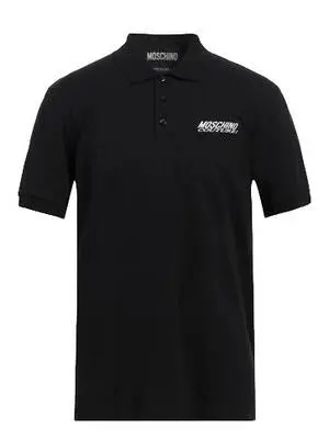 Moschino Polo Shirt Size Cotton - Black