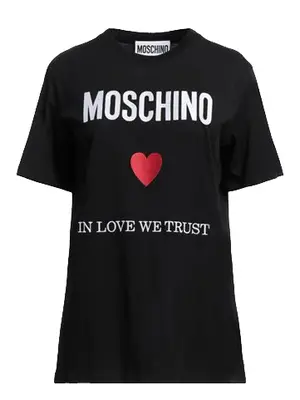 Moschino Couture Cotton T-shirt - Black
