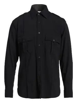 Dunhill Shirt Size Wool, Viscose - Black