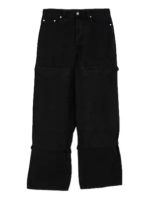 OFF-WHITE™ Cotton Cargo Jeans - Black