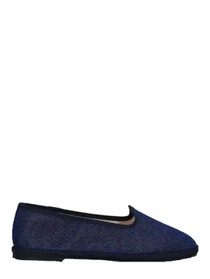 Oseree Glitter Loafers - Blue