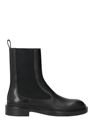 JIL SANDER JIL SANDER Leather Chelsea Boots Black