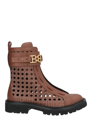 Bally Calfskin Ankle Boots - Brown