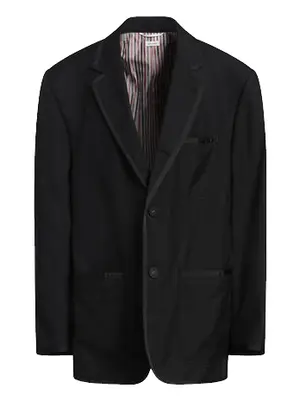 Thom Browne Single-breasted Blazer - Black