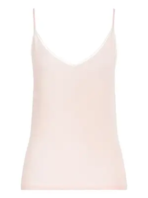 N°21 Camisole With Lace Trims - Pink