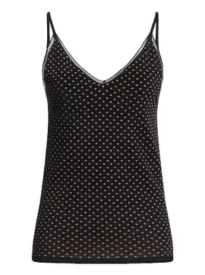 N°21 Knitted Camisole - Black