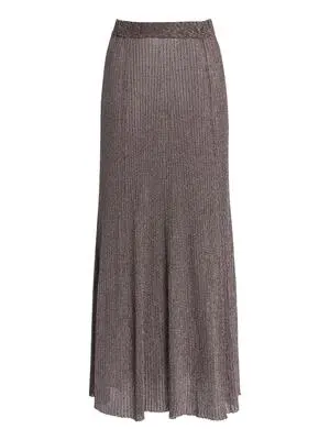 Ulla Johnson Renae Knit Maxi Skirt - Grey